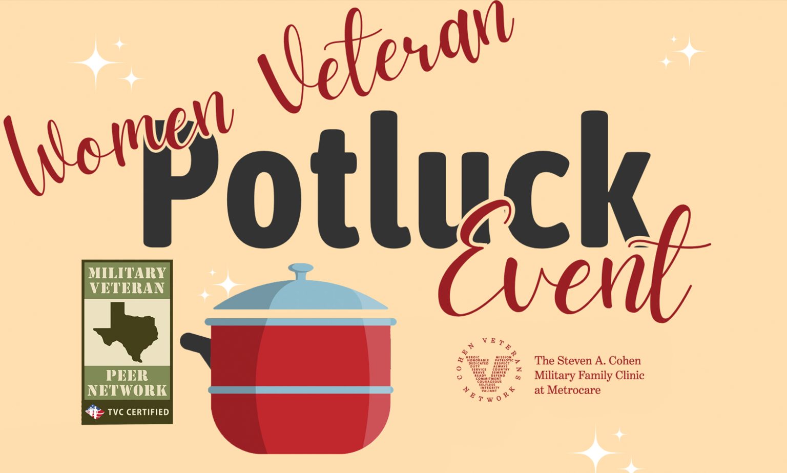 Women Veterans Potluck | Metrocare Services